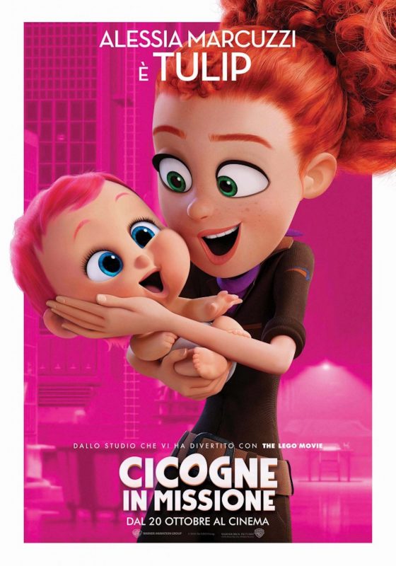 Cicogne in missione: ecco i character poster dei doppiatori italiani! Cicogne in missione: ecco i character poster dei doppiatori italiani!