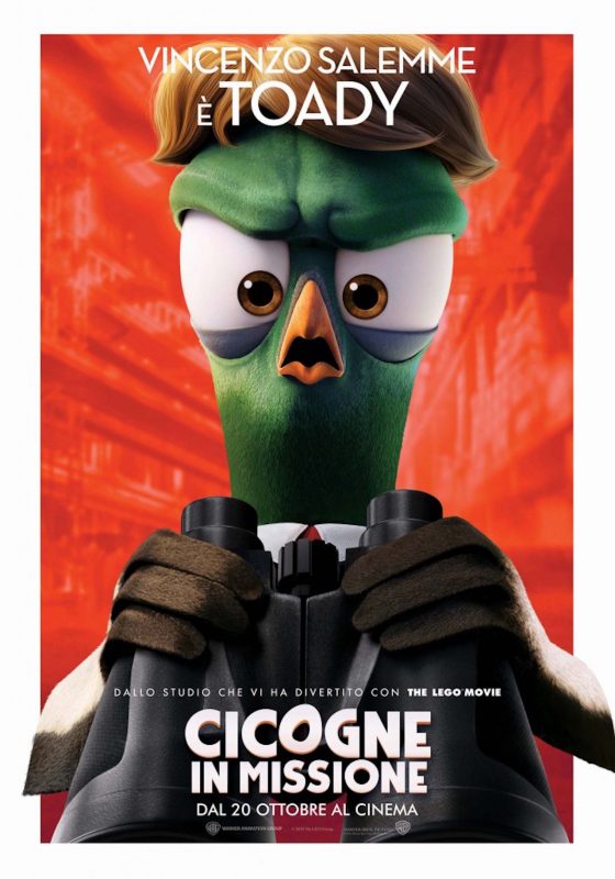 Cicogne in missione: ecco i character poster dei doppiatori italiani! Cicogne in missione: ecco i character poster dei doppiatori italiani!