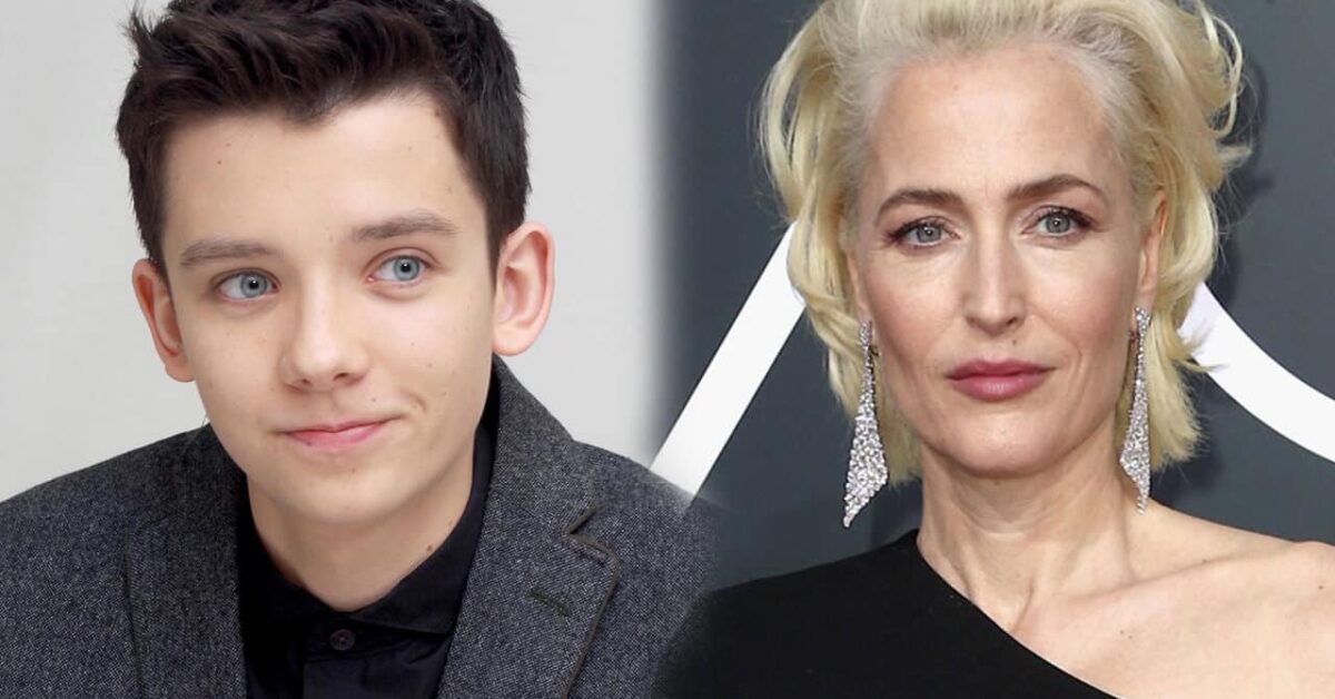 Sex Education Asa Butterfield E Gillian Anderson Nella Serie Netflix