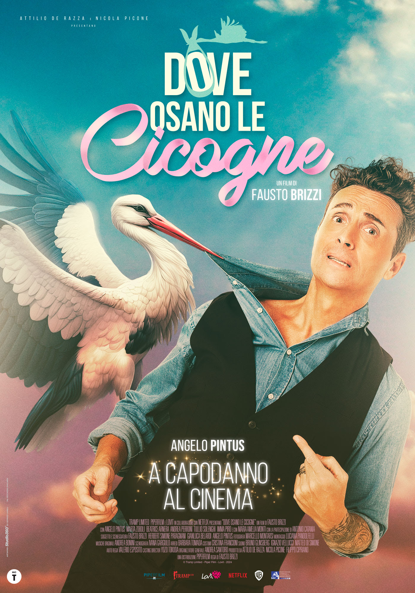 Dove osano le cicogne: il teaser poster del film di Fausto Brizzi con ... Dove osano le cicogne: il teaser poster del film di Fausto Brizzi con ...