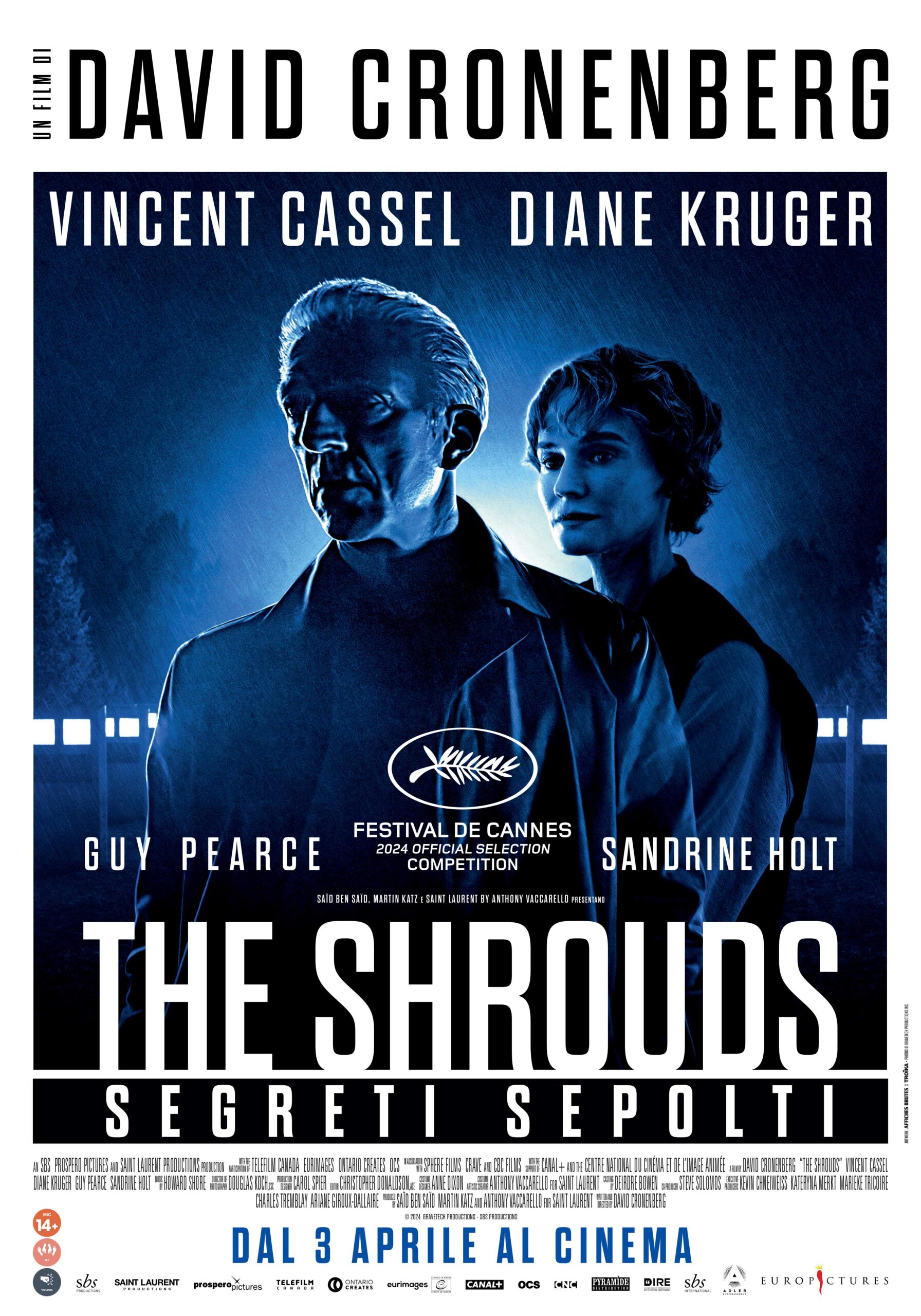 The Shrouds: annunciata la data d'uscita italiana del nuovo film di David Cronenberg
